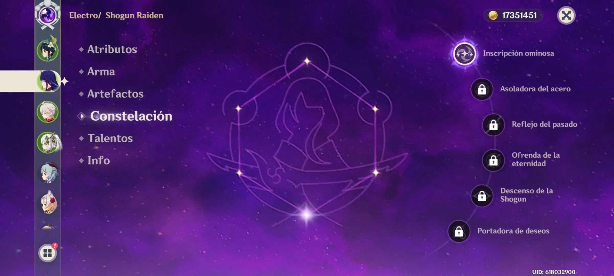 raiden c1 Genshin Impact | HoYoLAB