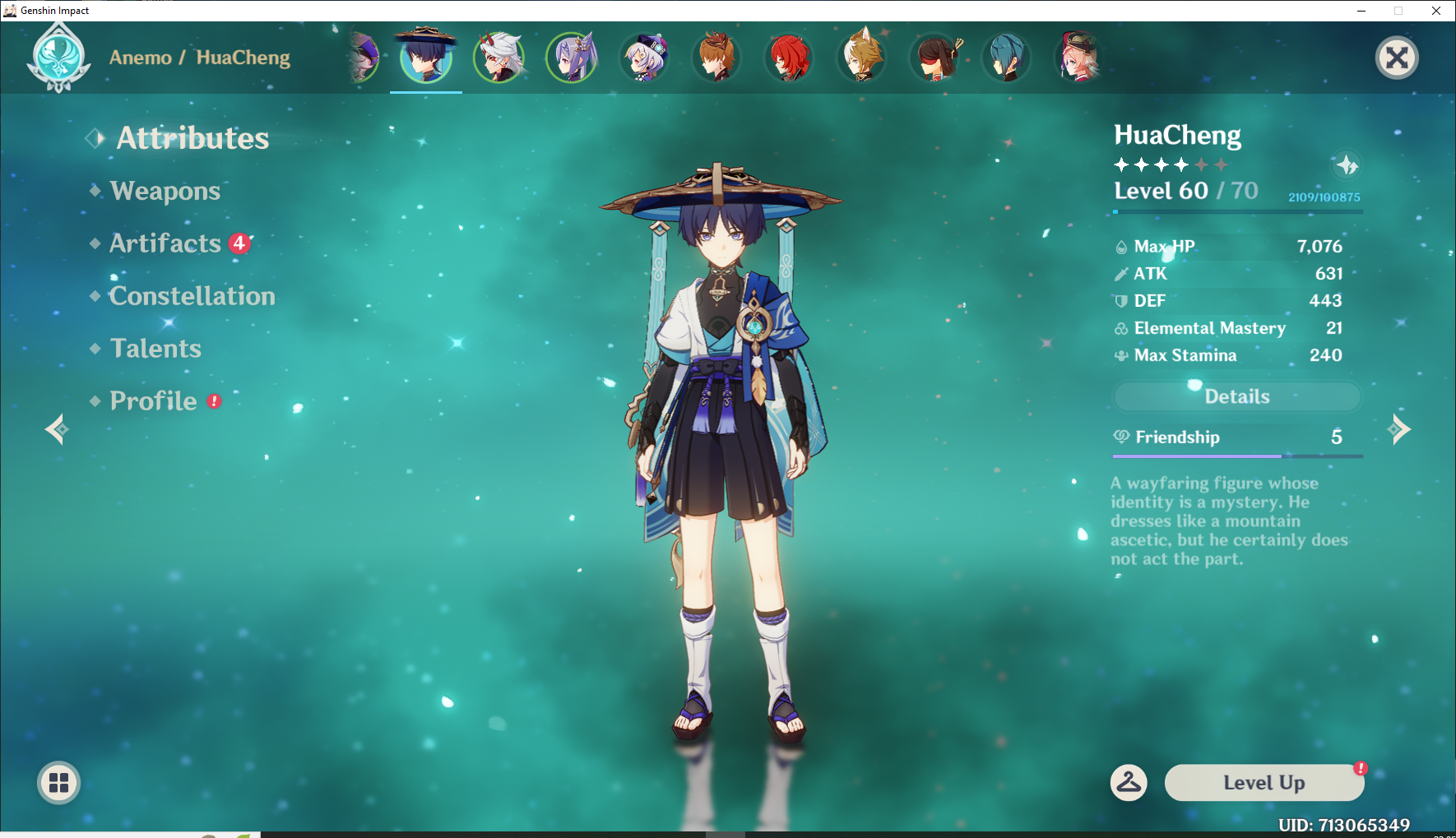 And the Wanderer's Nickname is! Genshin Impact | HoYoLAB