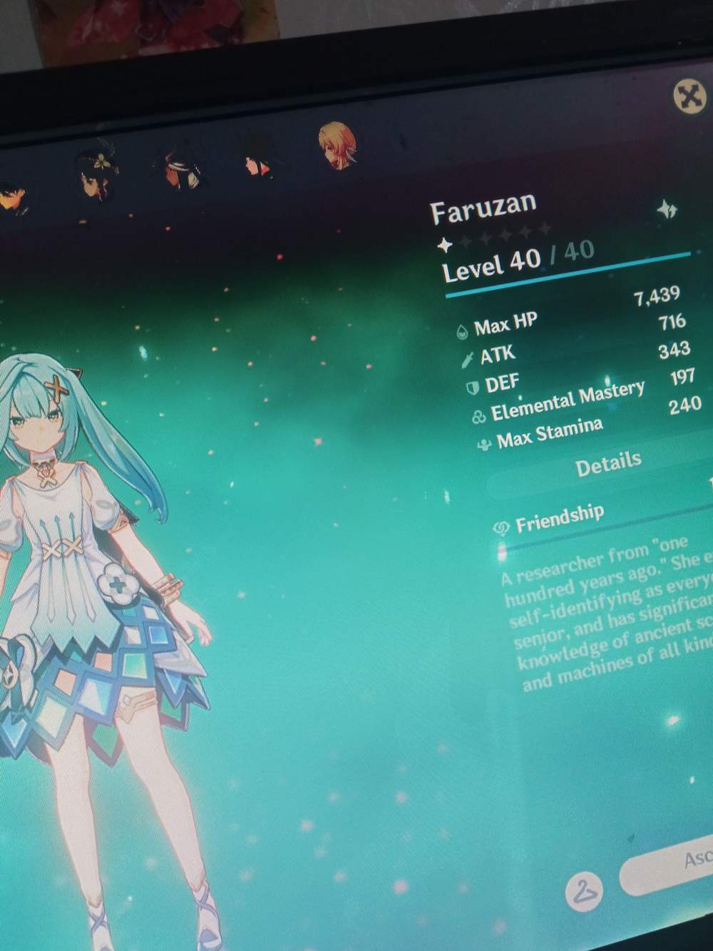 Faruzan Build Genshin Impact | HoYoLAB