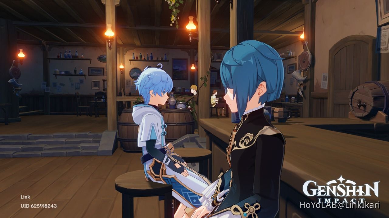 Los Novios en Bar de Diluc Genshin Impact | HoYoLAB