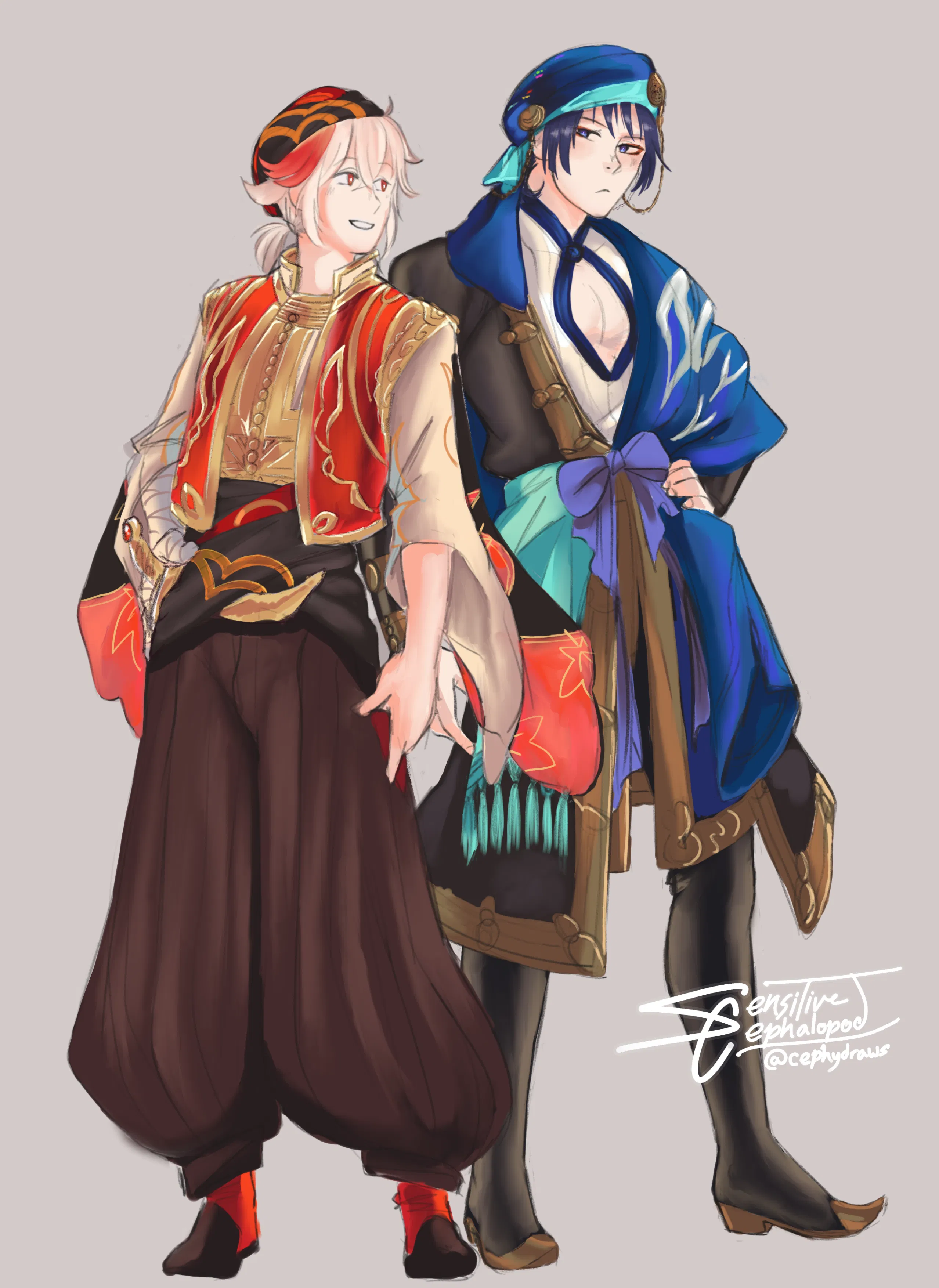 Doodled some Sumeru outfits Genshin Impact | HoYoLAB