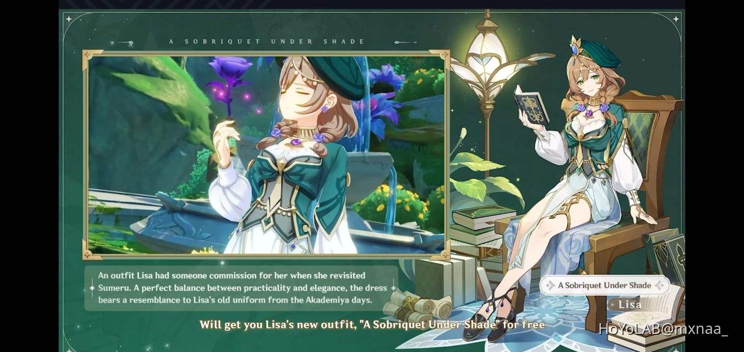 Opinión de los nuevos skin de Lisa y Ayaka Genshin Impact | HoYoLAB