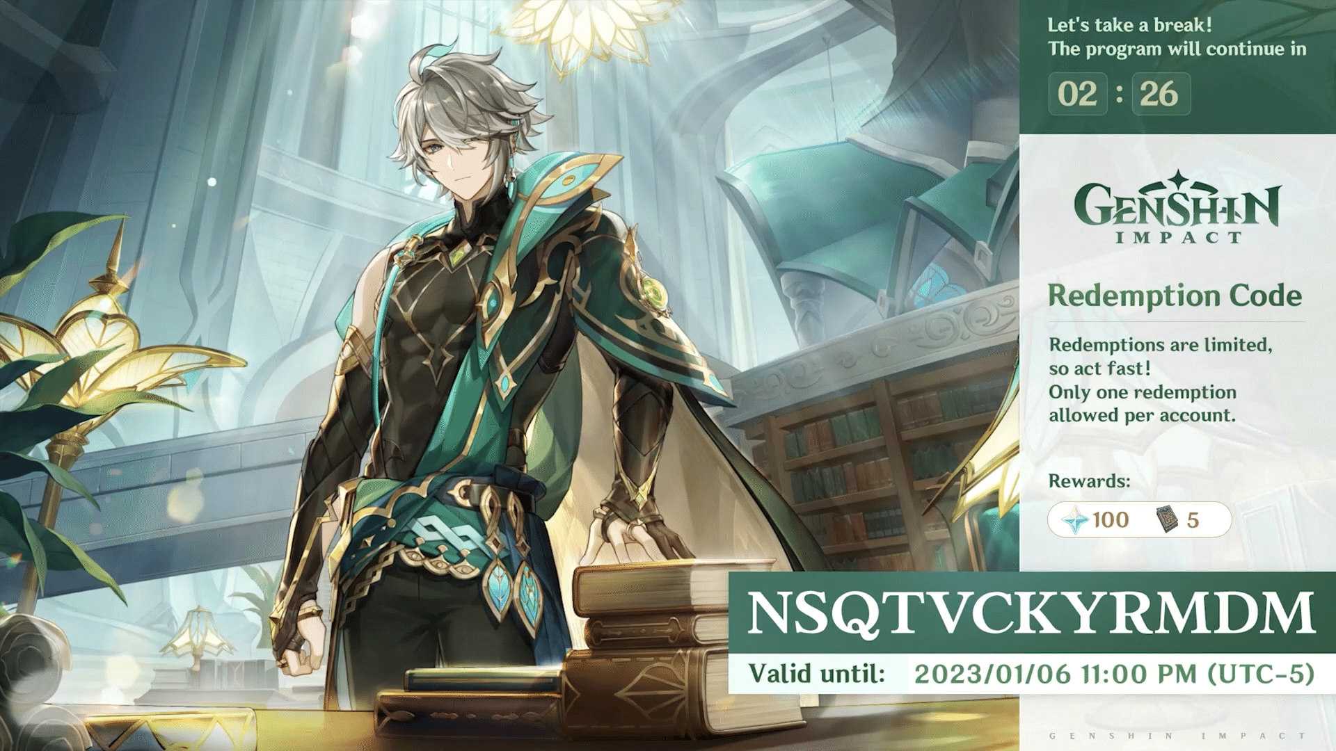 3.4 Redeem Codes Genshin Impact | HoYoLAB