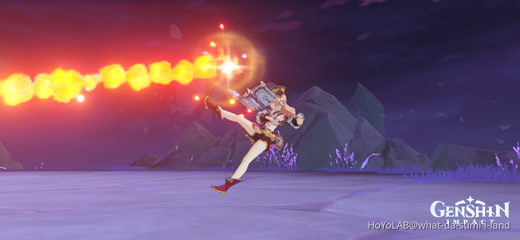 here, 25 photos of Yanfei at her last normal attack 🔥 Genshin Impact ...