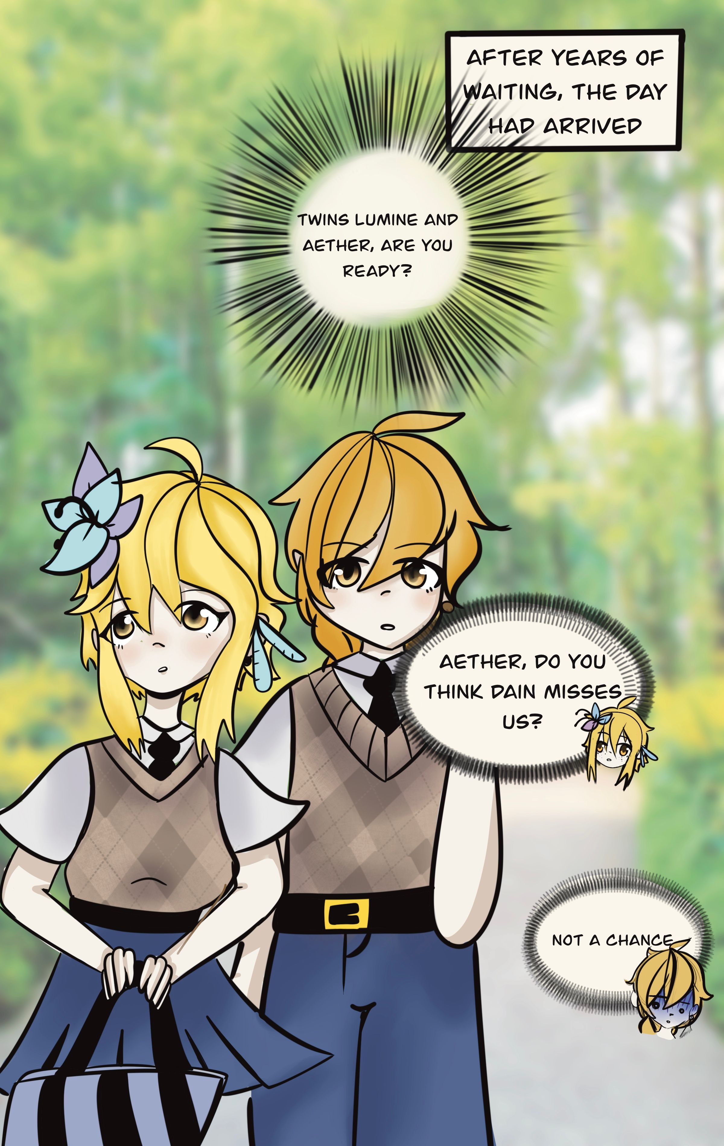 Teyvat High School- Modern Au Comic Genshin Impact | HoYoLAB