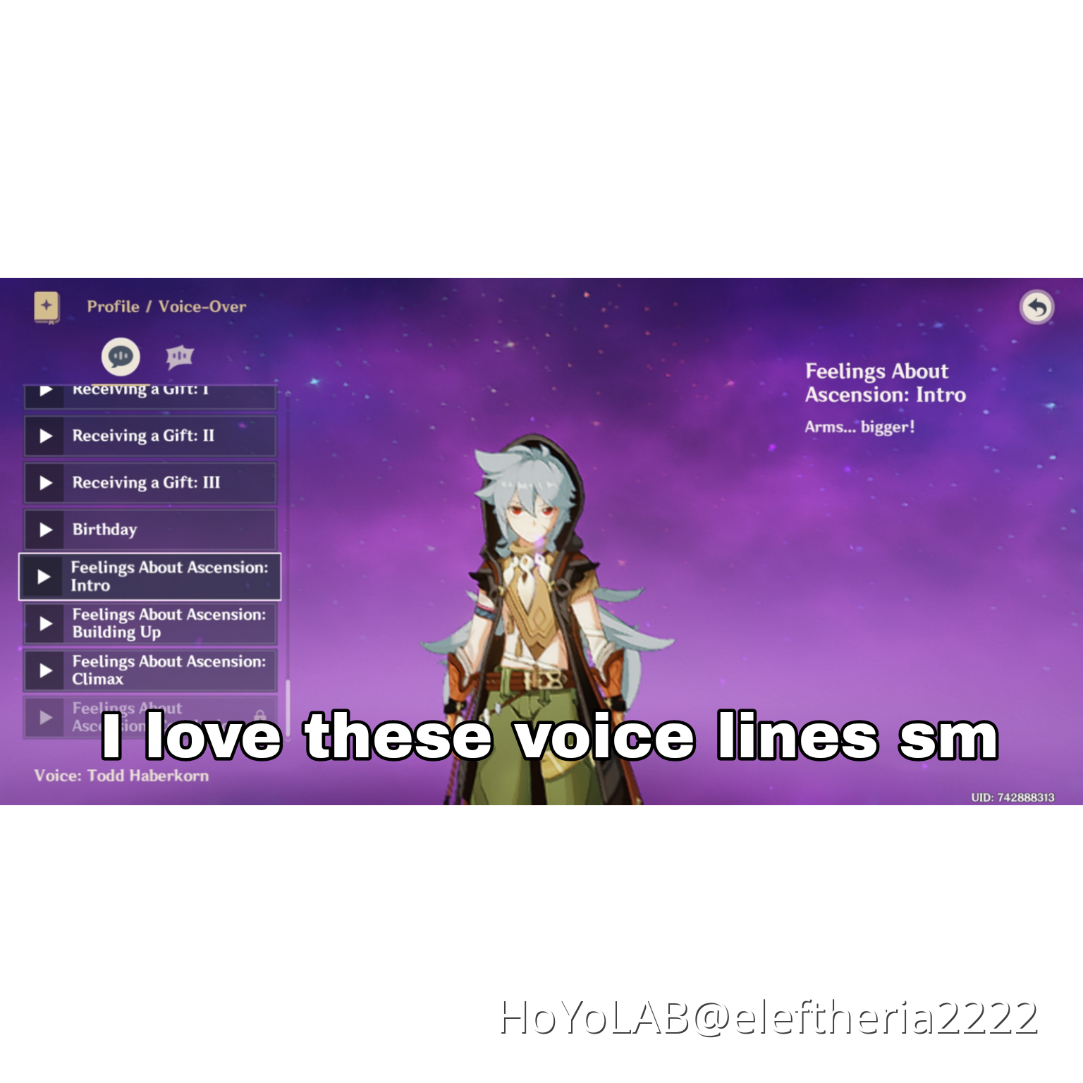 I love these voice lines sm Genshin Impact | HoYoLAB
