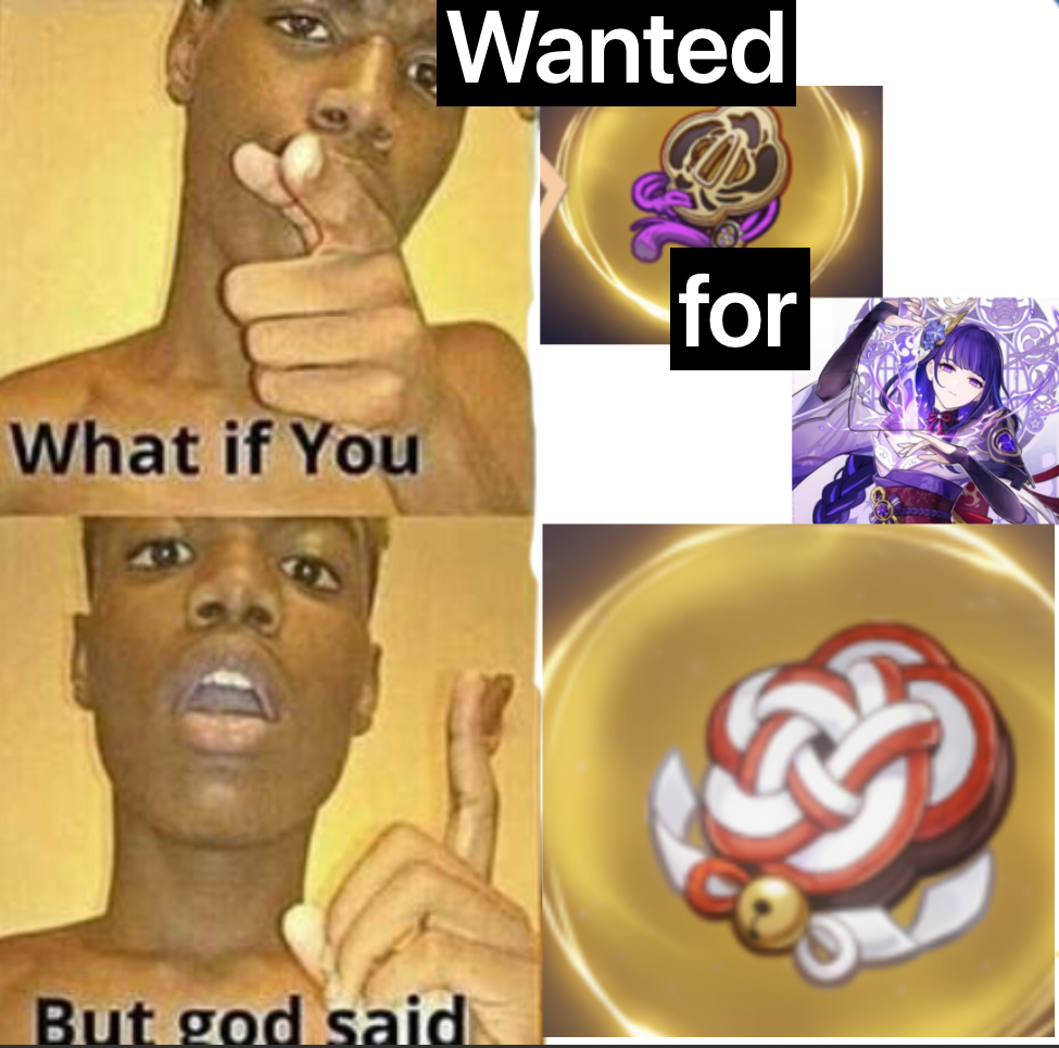 Farming for Raidens artifacts be like Genshin Impact | HoYoLAB