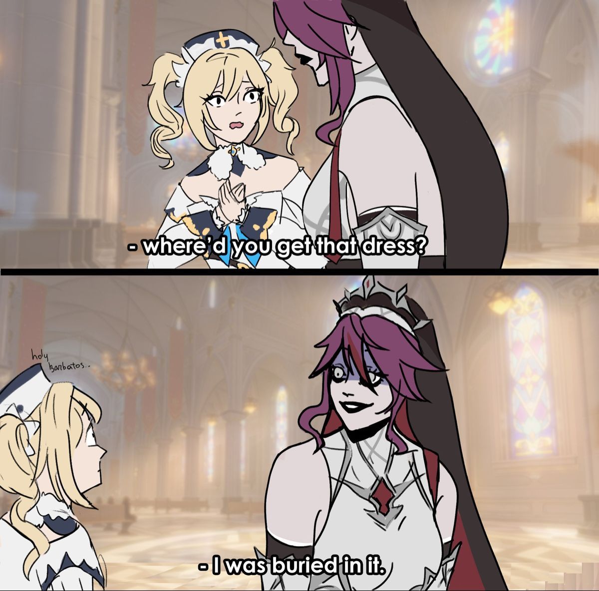 when u don't really understand w the hell rosaria is a sisther/nun ...