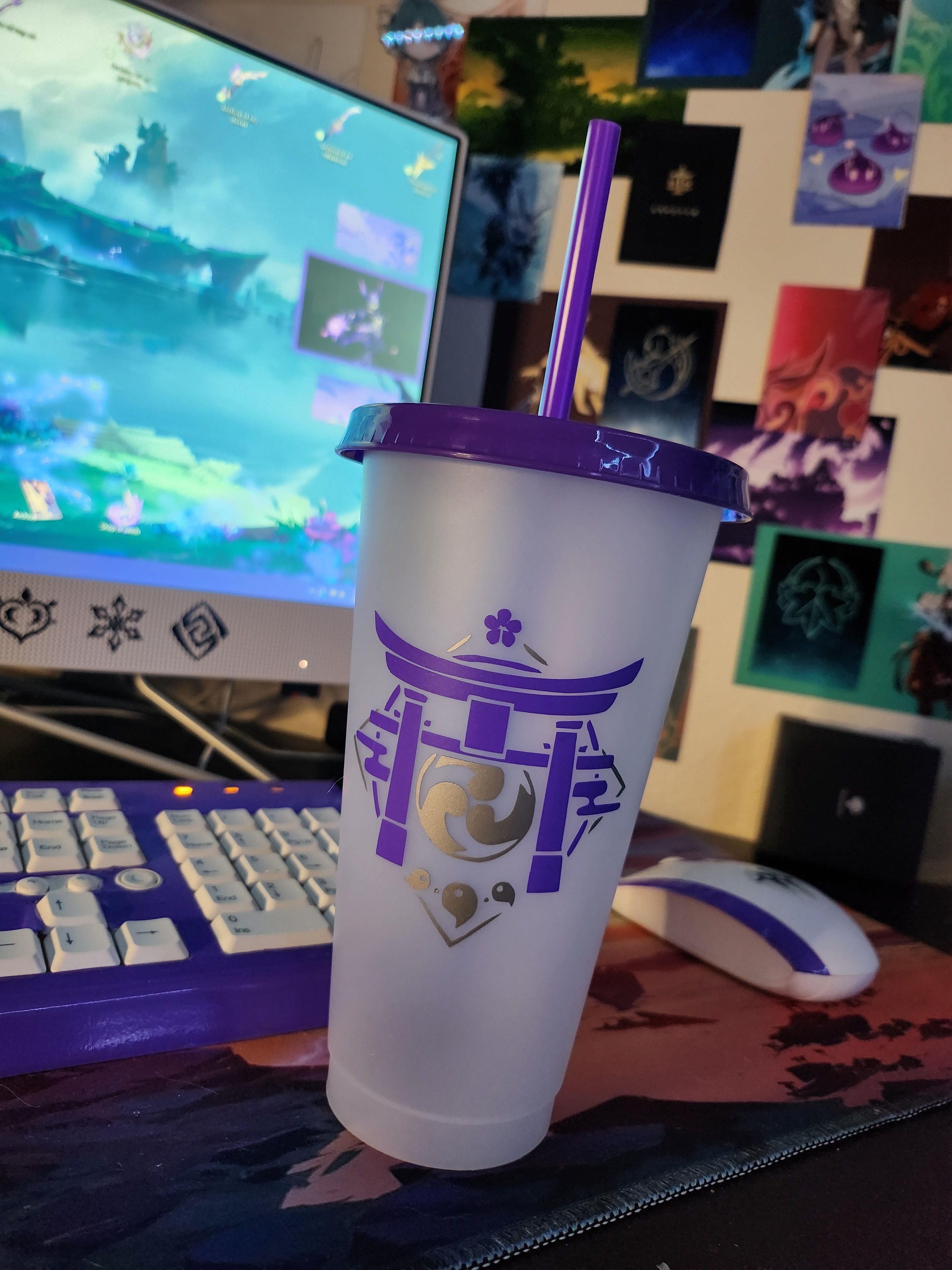 Electro tumbler cup Genshin Impact | HoYoLAB