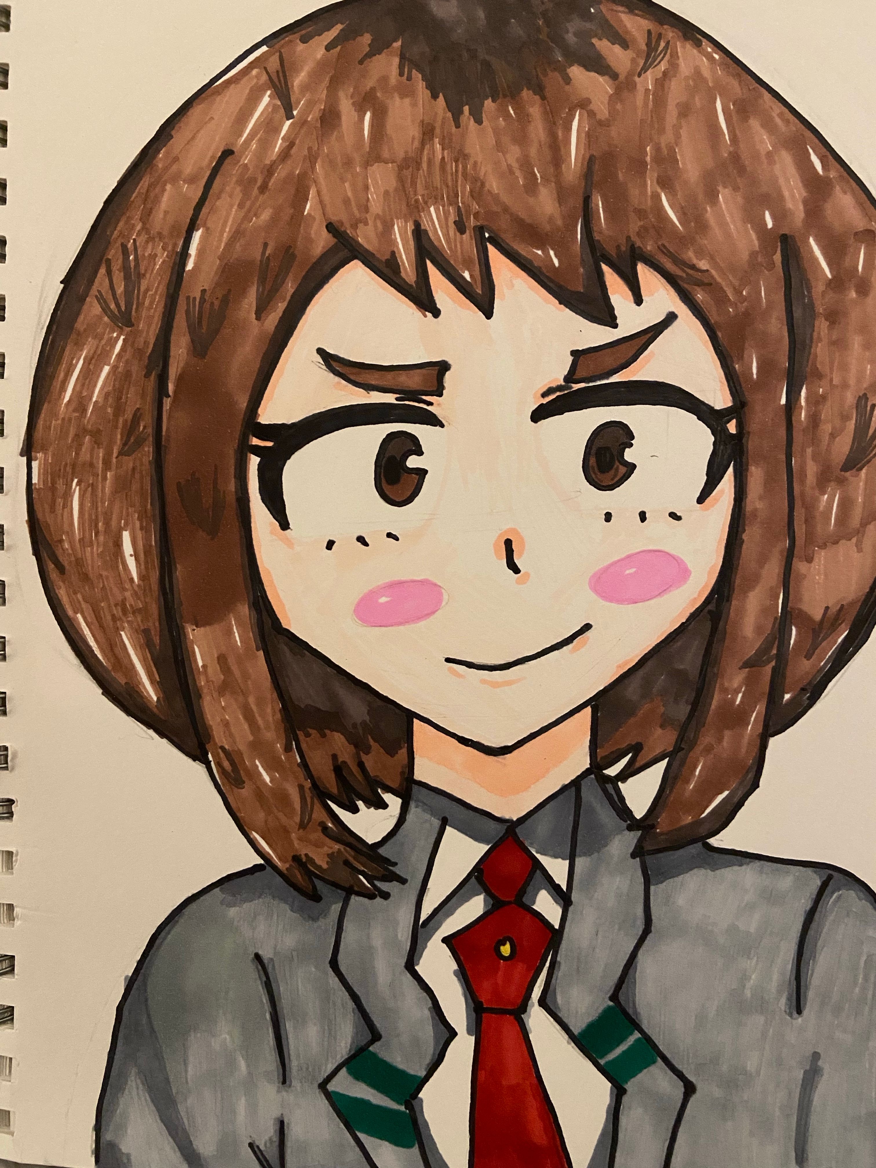Ochaco Uraraka Fanart | HoYoLAB