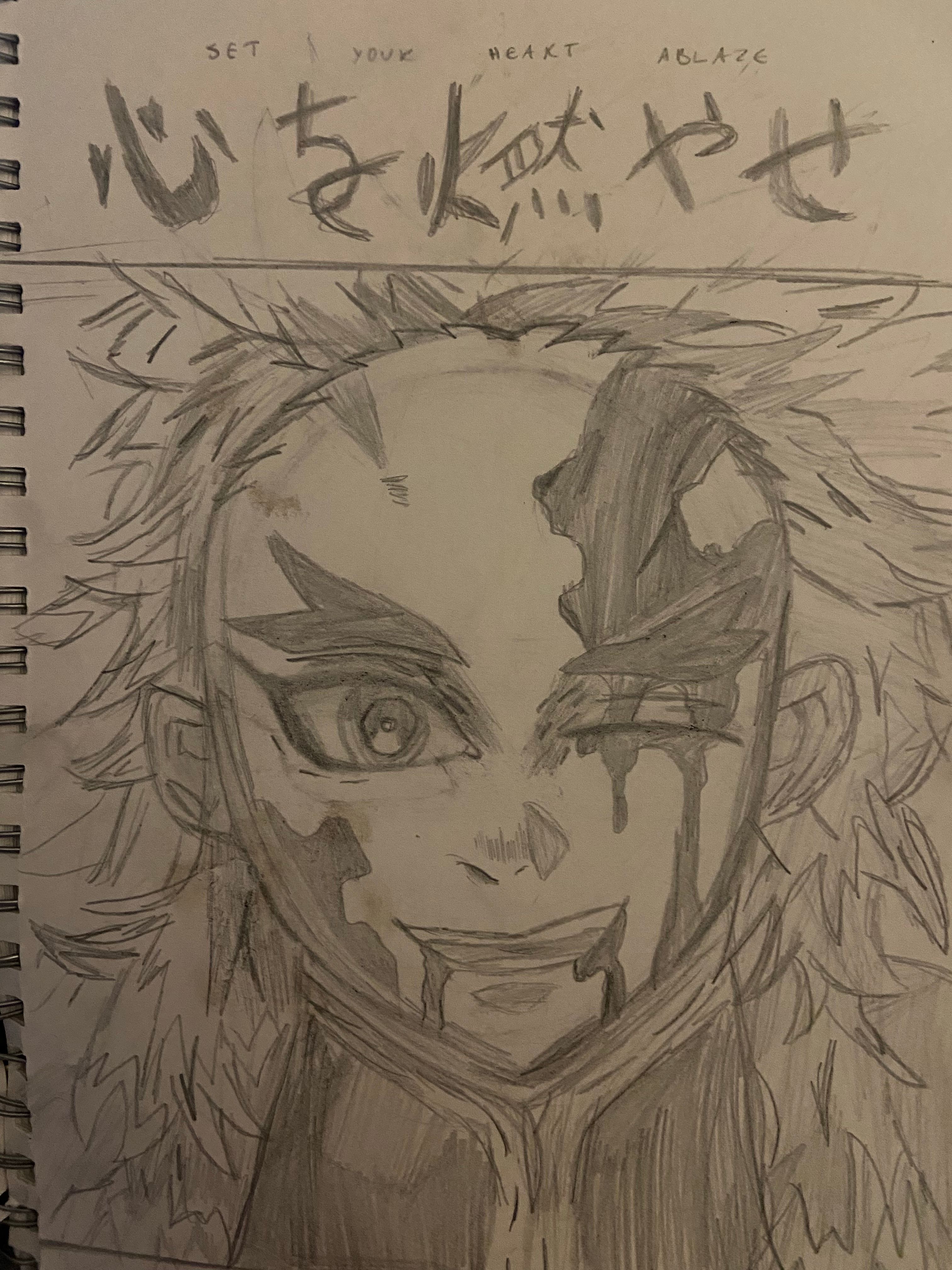 Rengoku Fan Art | HoYoLAB