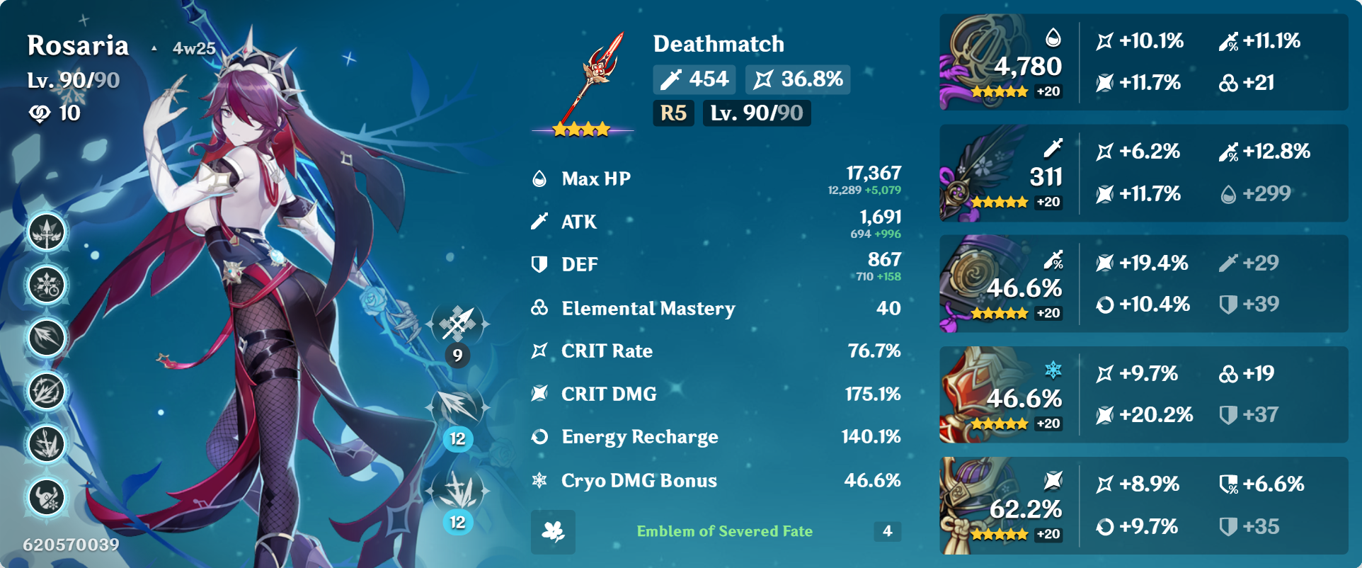 My Top 20 Crit Builds Genshin Impact | HoYoLAB