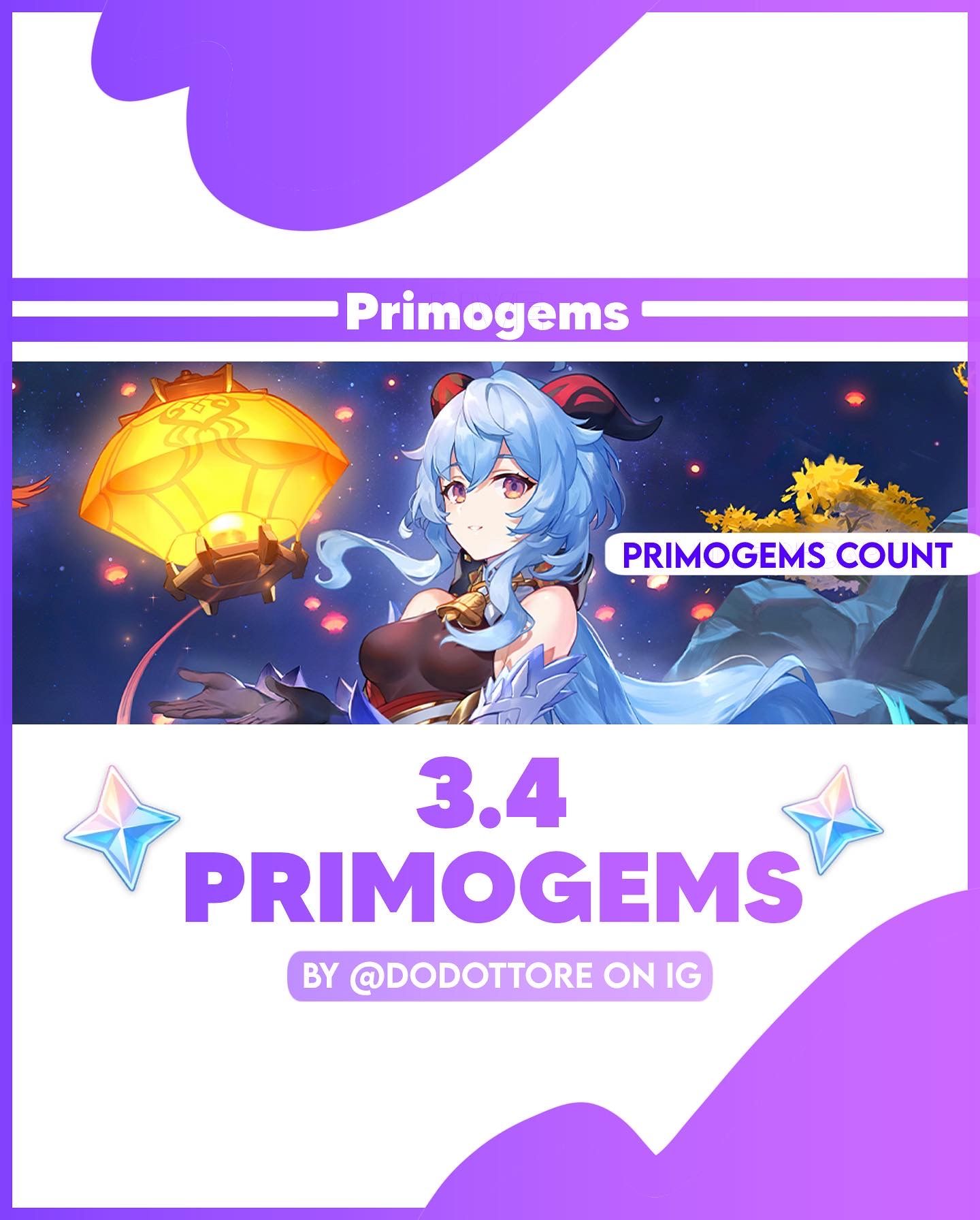 3.4 primogems Count Genshin Impact | HoYoLAB
