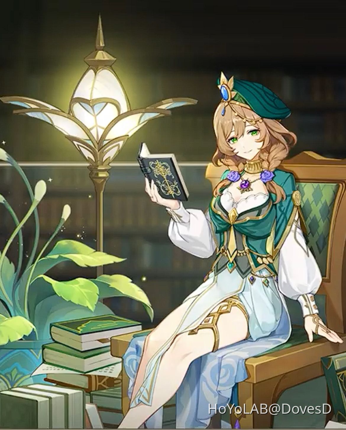 Lisa’s Sumeru Attire Genshin Impact | HoYoLAB