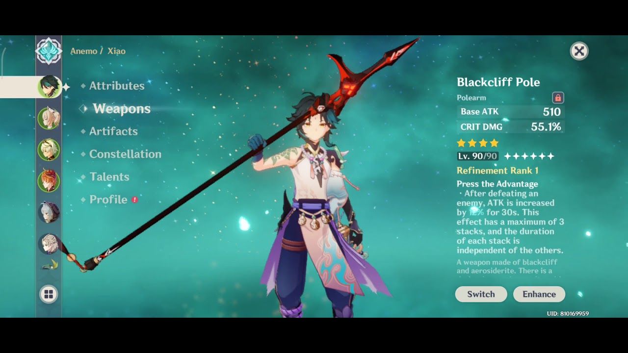 Xiao's best weapon? Genshin Impact | HoYoLAB