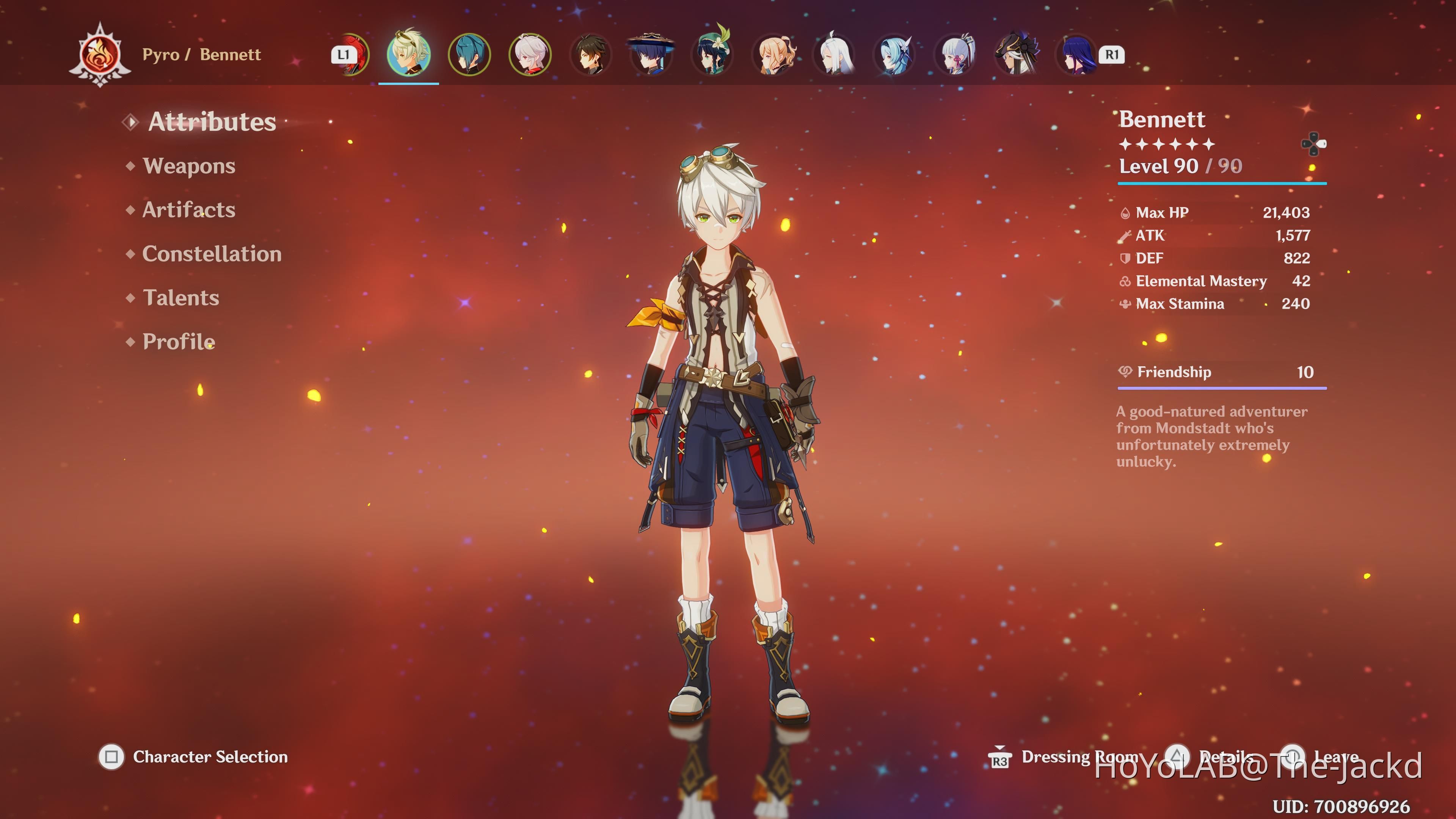 Rate my Benny Boi Genshin Impact | HoYoLAB