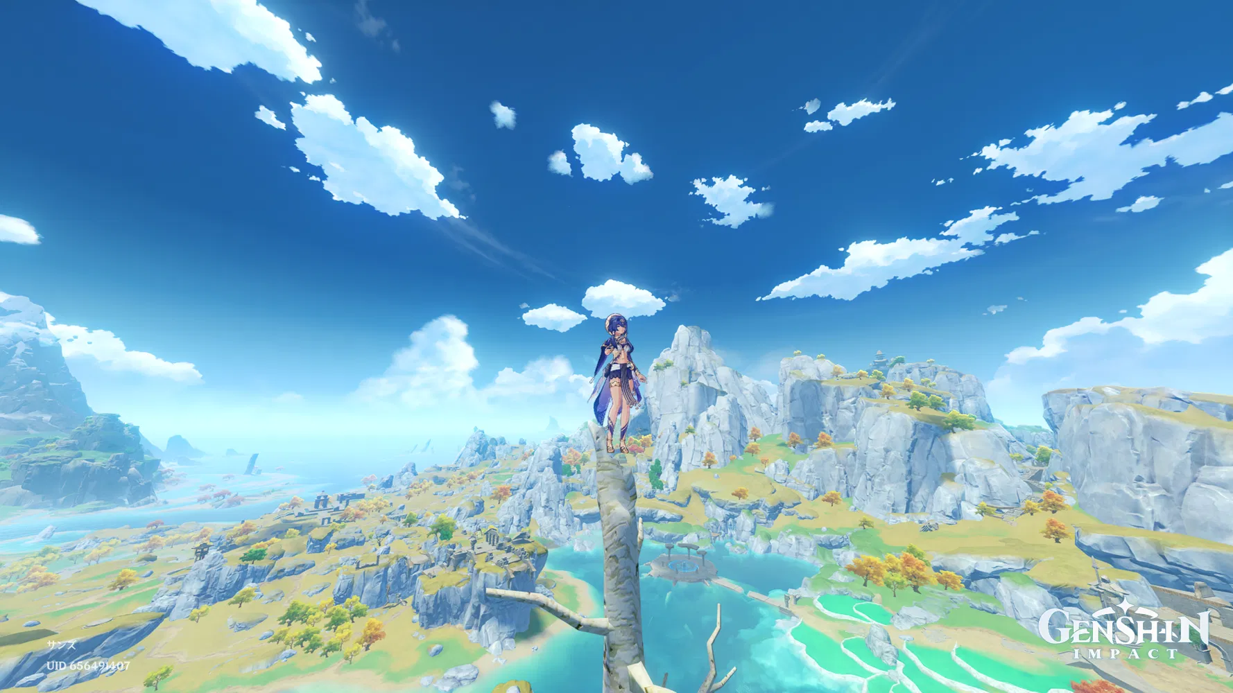 The view is lovely isn't it!~ Genshin Impact | HoYoLAB