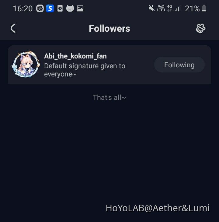 First follower! TYSM! | HoYoLAB