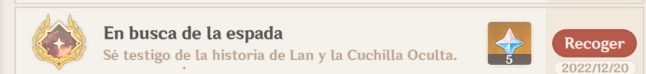 Misión diaria terminada? Genshin Impact | HoYoLAB