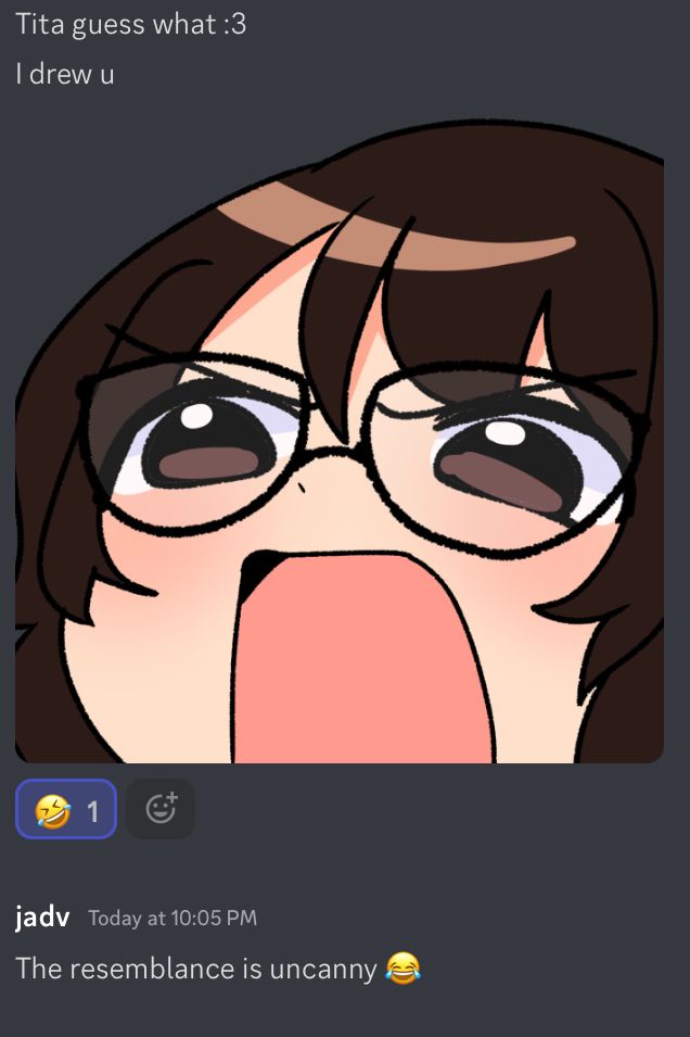 She turned the Paimon sticker from discord in to me. Lol. I think it’s ...