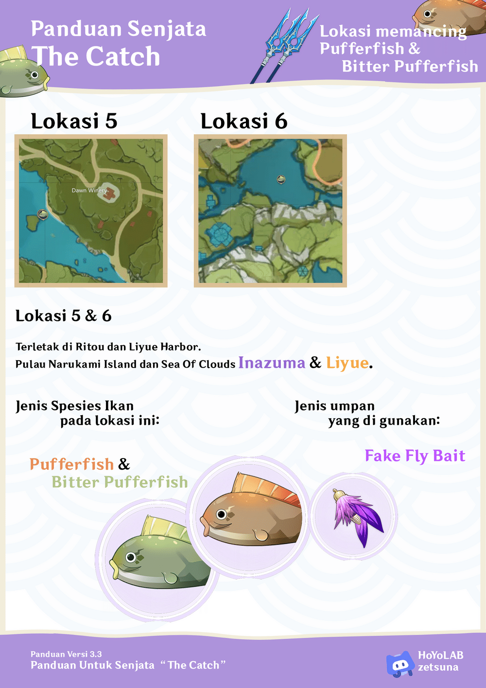 [V 3.3] Panduan Untuk Senjata "The Catch" | Genshin Impact Genshin ...