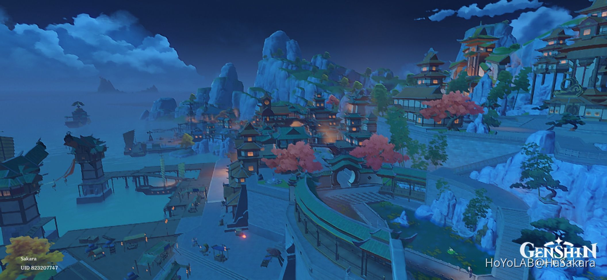 Li Yue Harbour at the night Genshin Impact | HoYoLAB