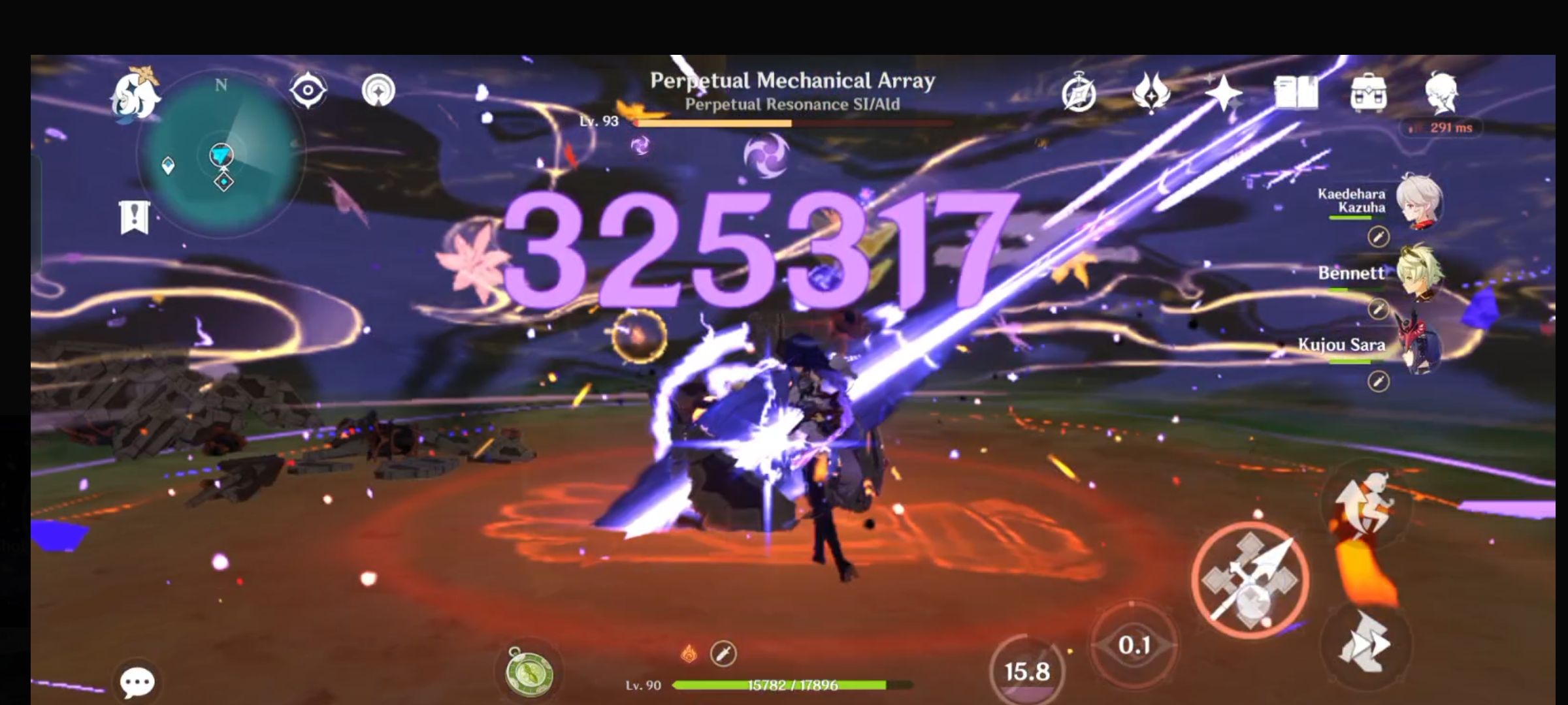Purple lightning Genshin Impact | HoYoLAB