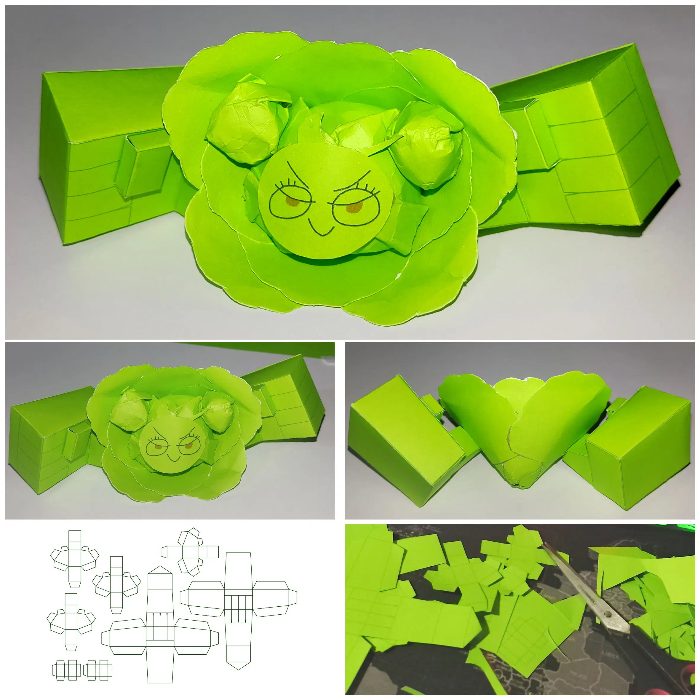 Ai chan Cabbage papercraft Honkai Impact 3rd | HoYoLAB