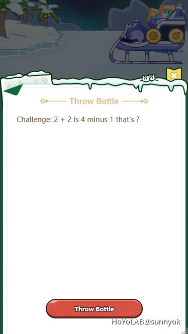 Numeric challenge | HoYoLAB