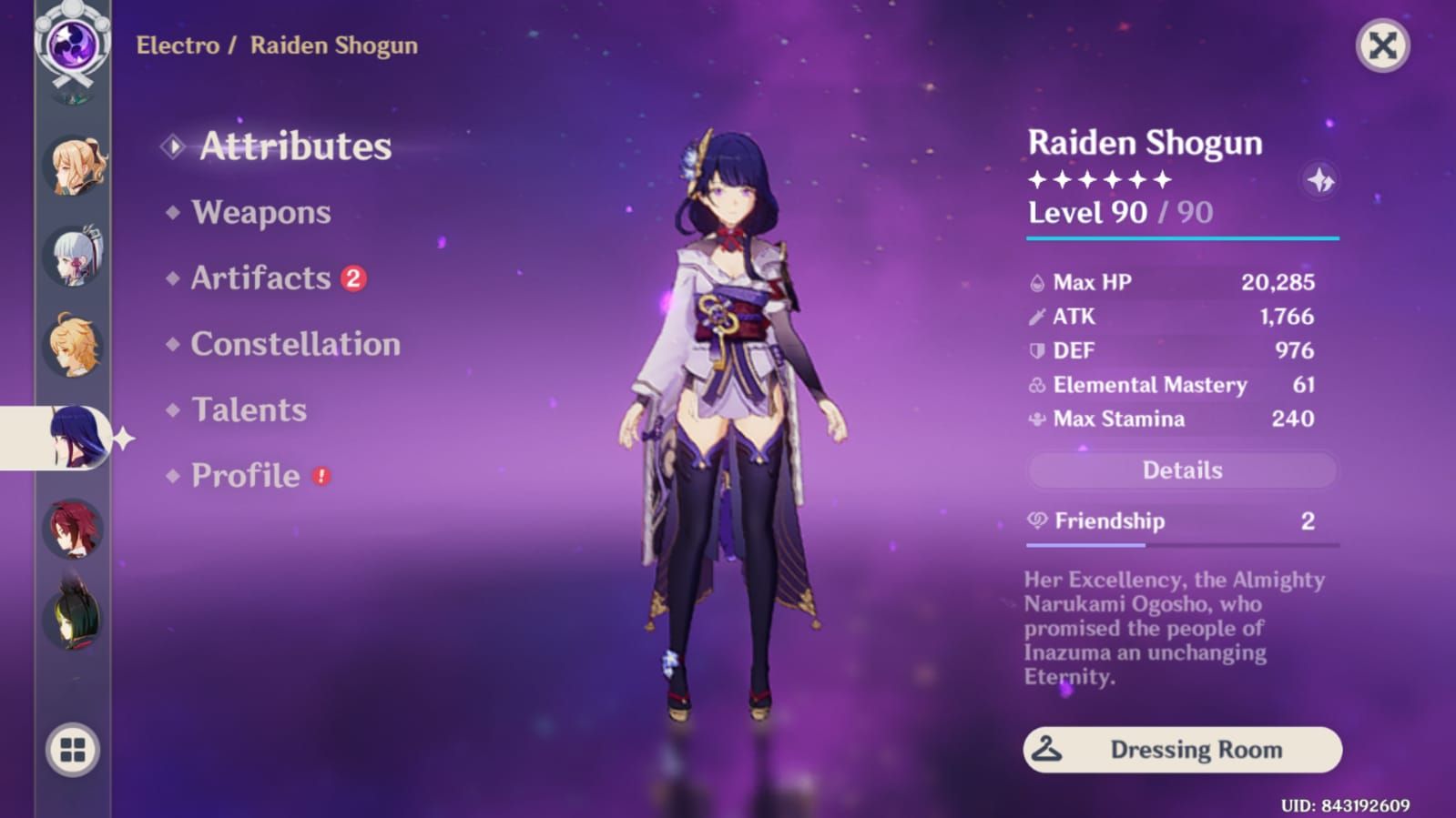 level 90 raiden and r5 catch Genshin Impact | HoYoLAB