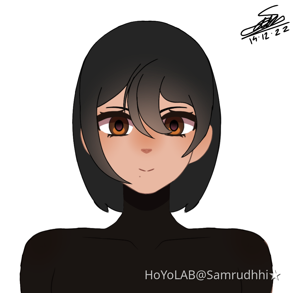 IRL portrait but Anime | HoYoLAB