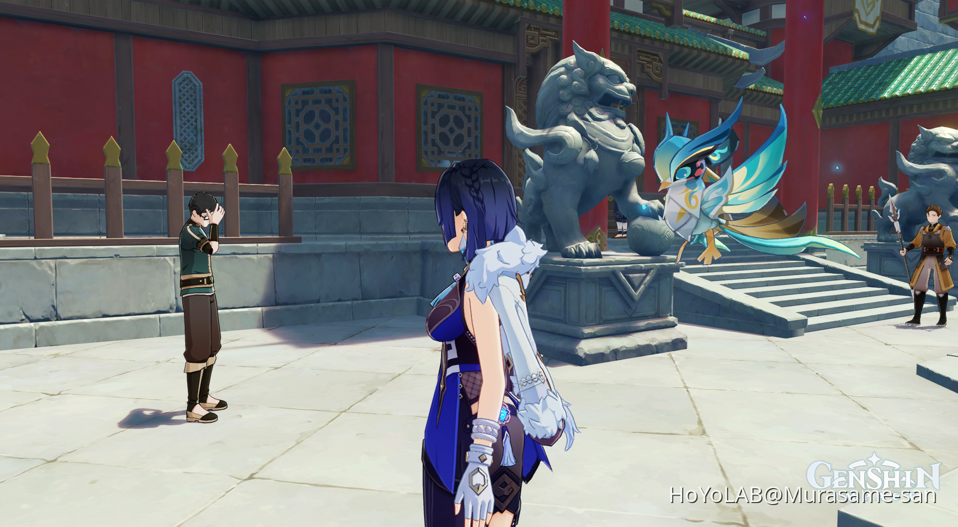 girl is staring him down like he owes her money Genshin Impact | HoYoLAB