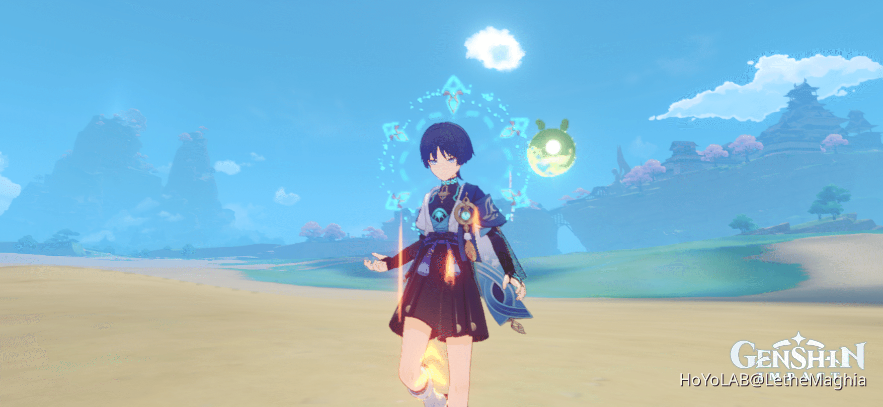 Sunset at Ritou Genshin Impact | HoYoLAB