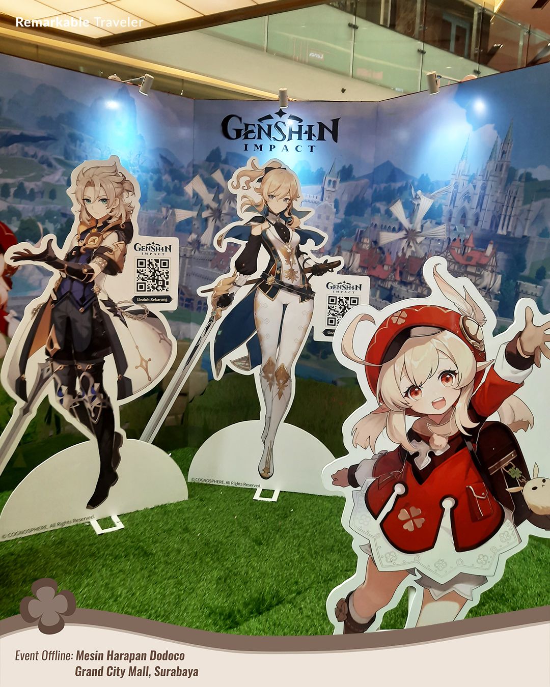 [Event Offline] Genshin Impact "Mesin Harapan Dodoco" Grand City Mall ...