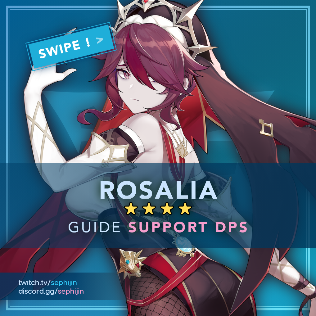 [V3.3] Guide Rosalia support DPS ! Genshin Impact | HoYoLAB