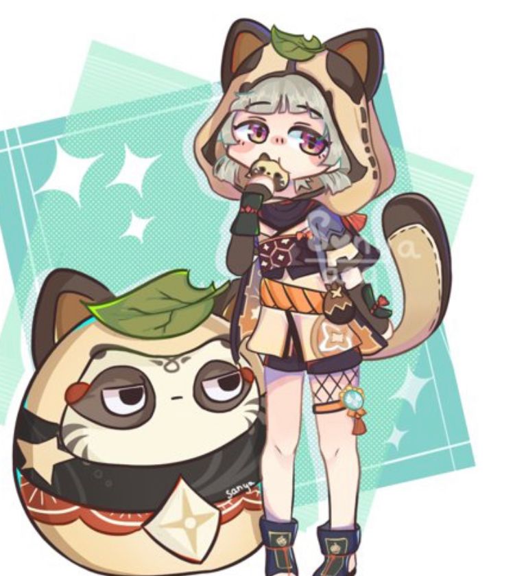 Completed Sayu Fanart Genshin Impact | HoYoLAB