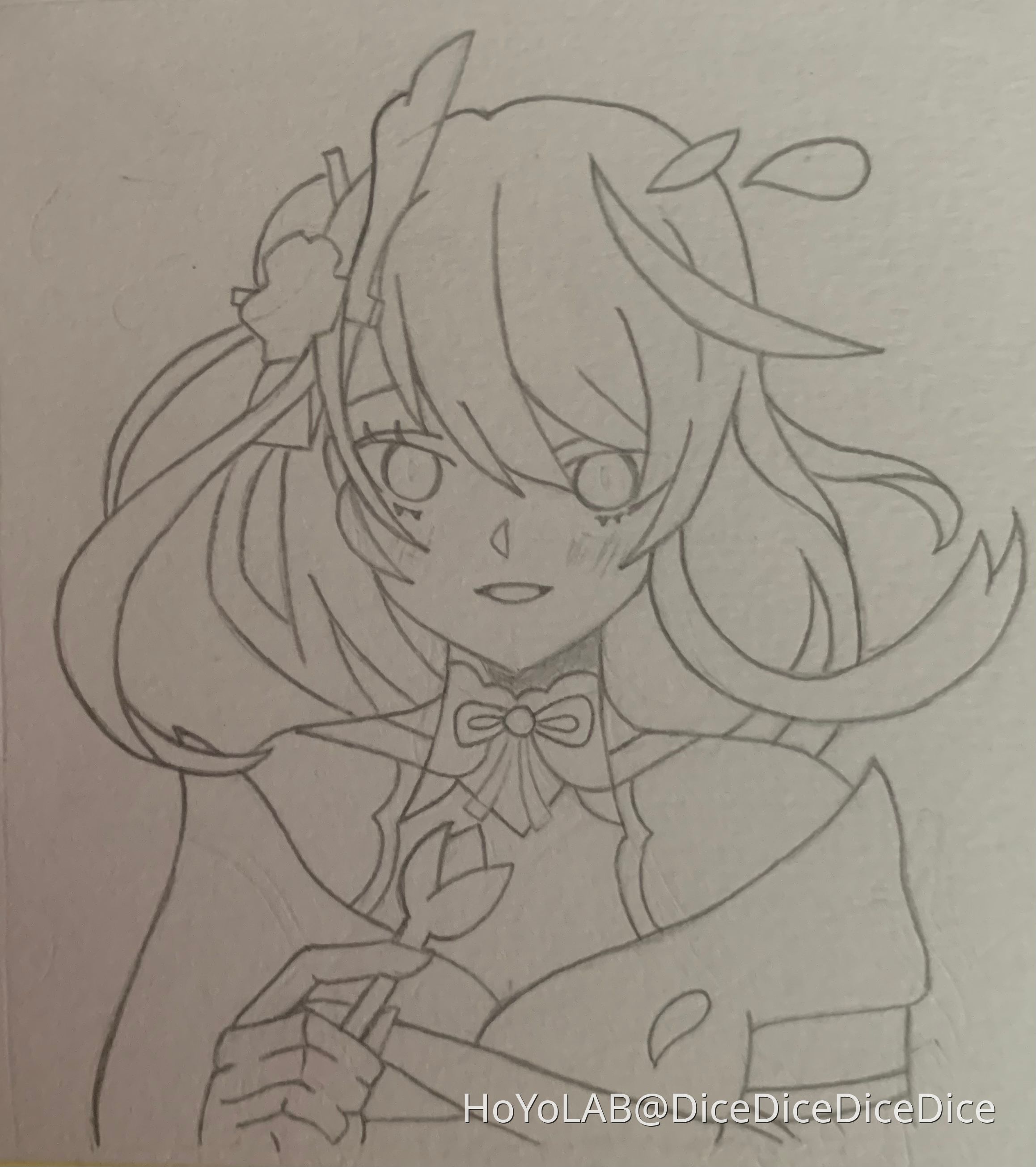 Raiden Shogun QUEEN sketch Genshin Impact | HoYoLAB