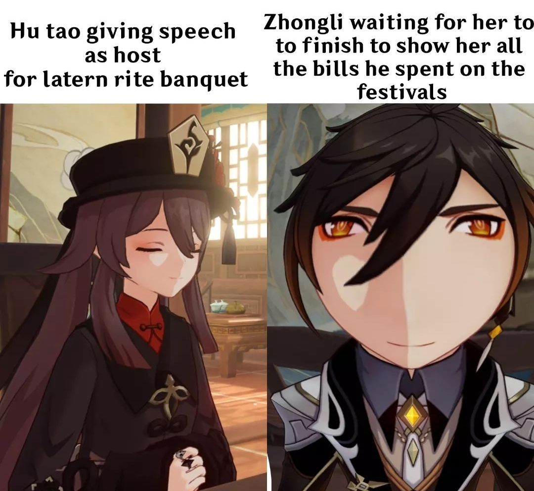 Lmao zhongli 😂 Genshin Impact | HoYoLAB