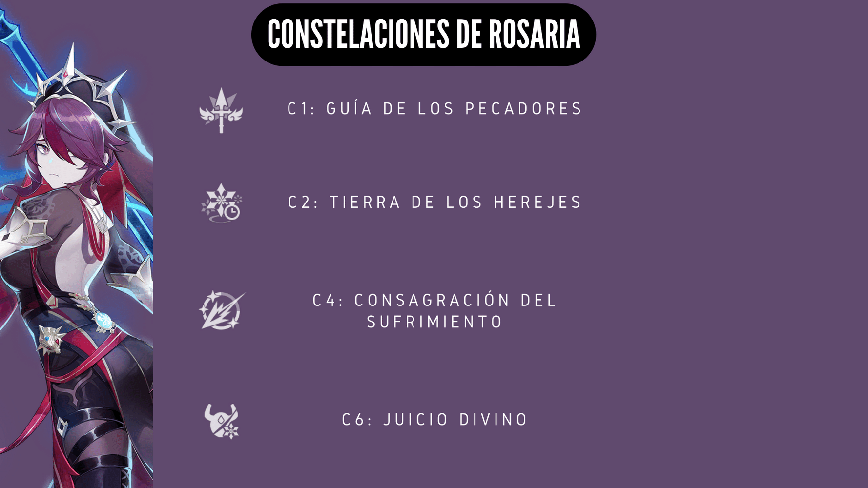 Build de Rosaria [SubDps] [Guía versión 3.3] | SoftoneP Genshin Impact ...