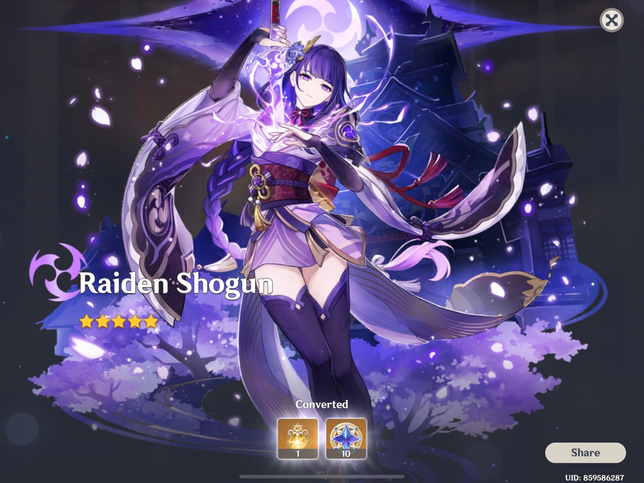 Second Raiden home Genshin Impact | HoYoLAB