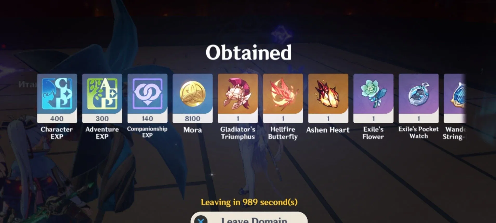 My weekly boss drops Genshin Impact | HoYoLAB
