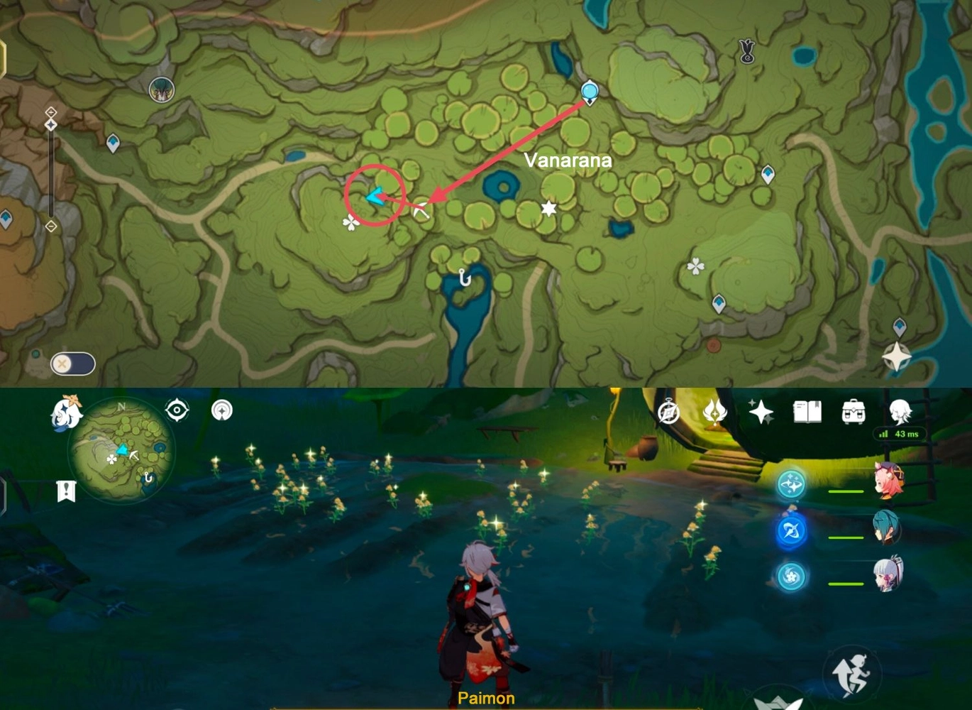 Sumeru Varuna Gatha Hidden Quest: Giving Flowers Detailed Guide Genshin ...