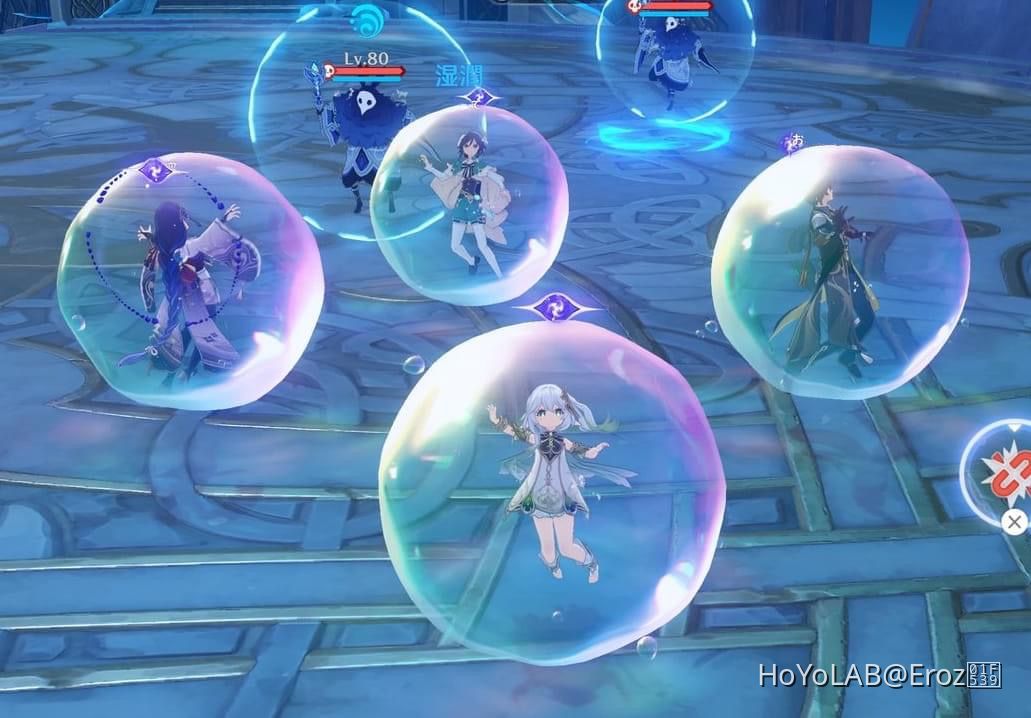 Hydro archon bringing judgement to these early birds Genshin Impact ...