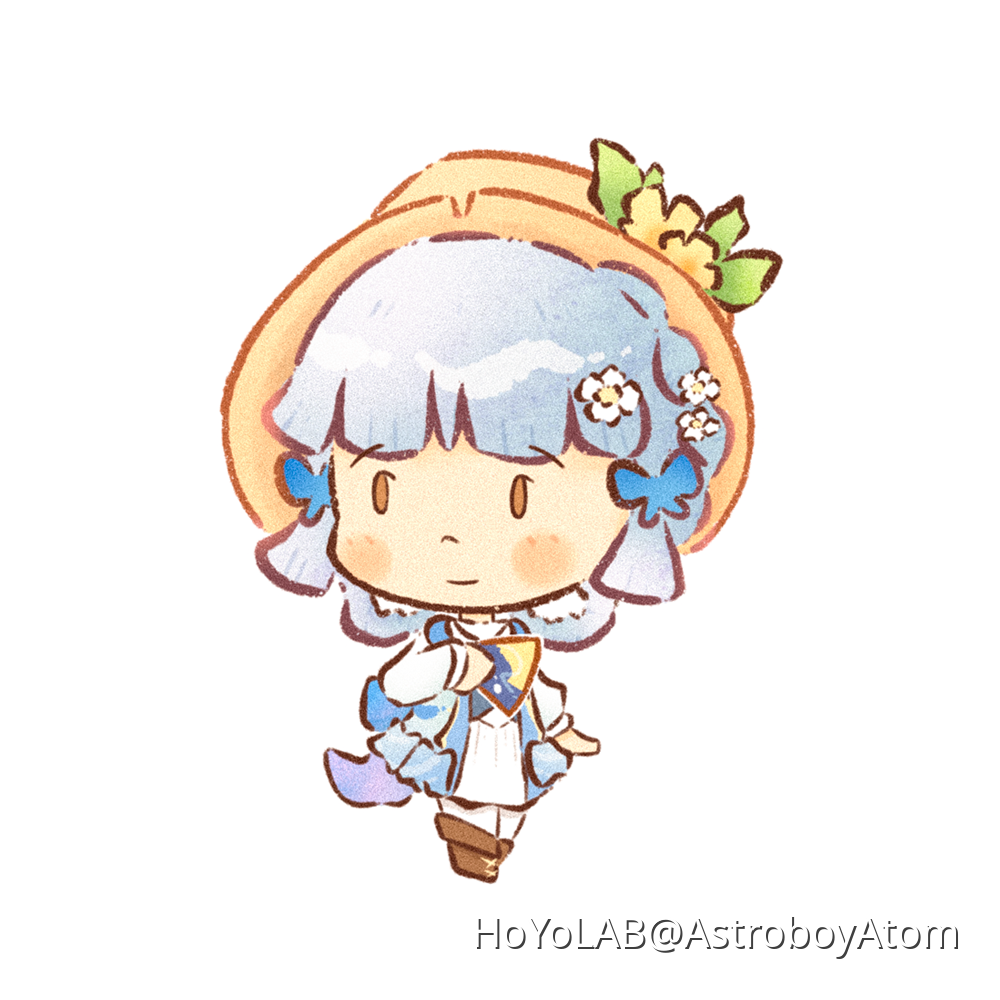 Fan Art: Kamisato Ayaka (Springbloom Missive) Genshin Impact | HoYoLAB