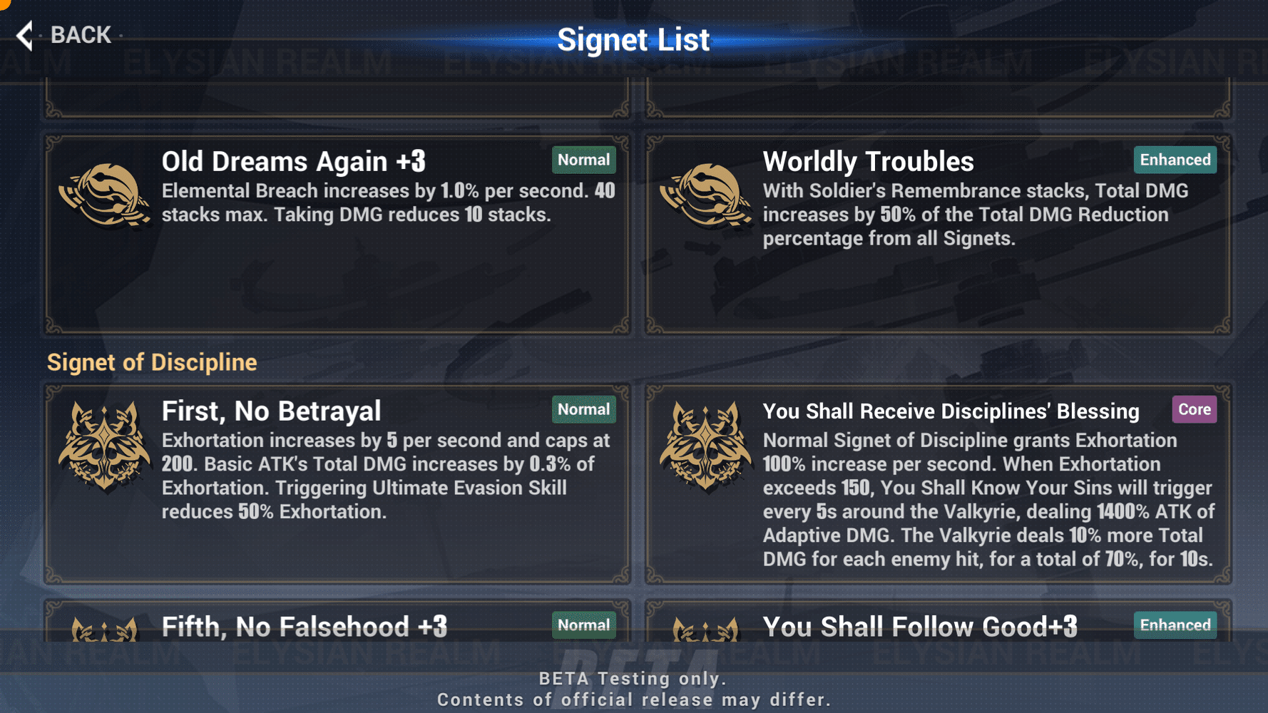[Beta 6.3] Elysian Realm [Difficulty : Finality] Signet, Sigil, & Team ...
