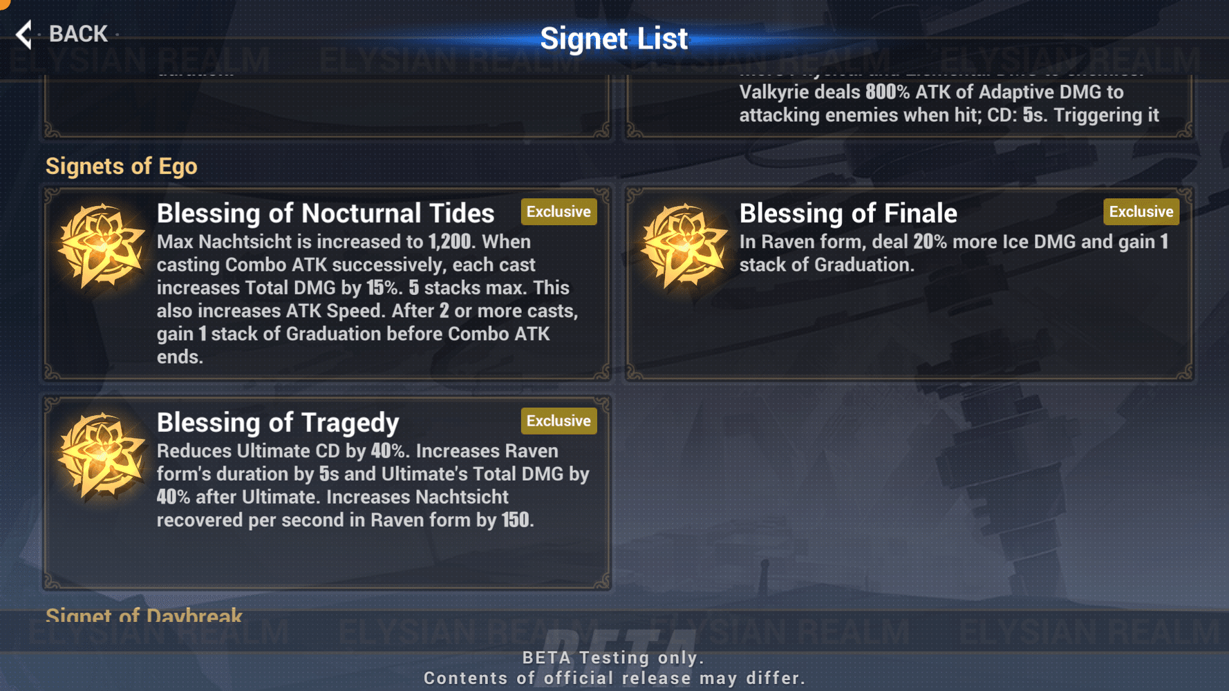 [Beta 6.3] Elysian Realm [Difficulty : Finality] Signet, Sigil, & Team ...