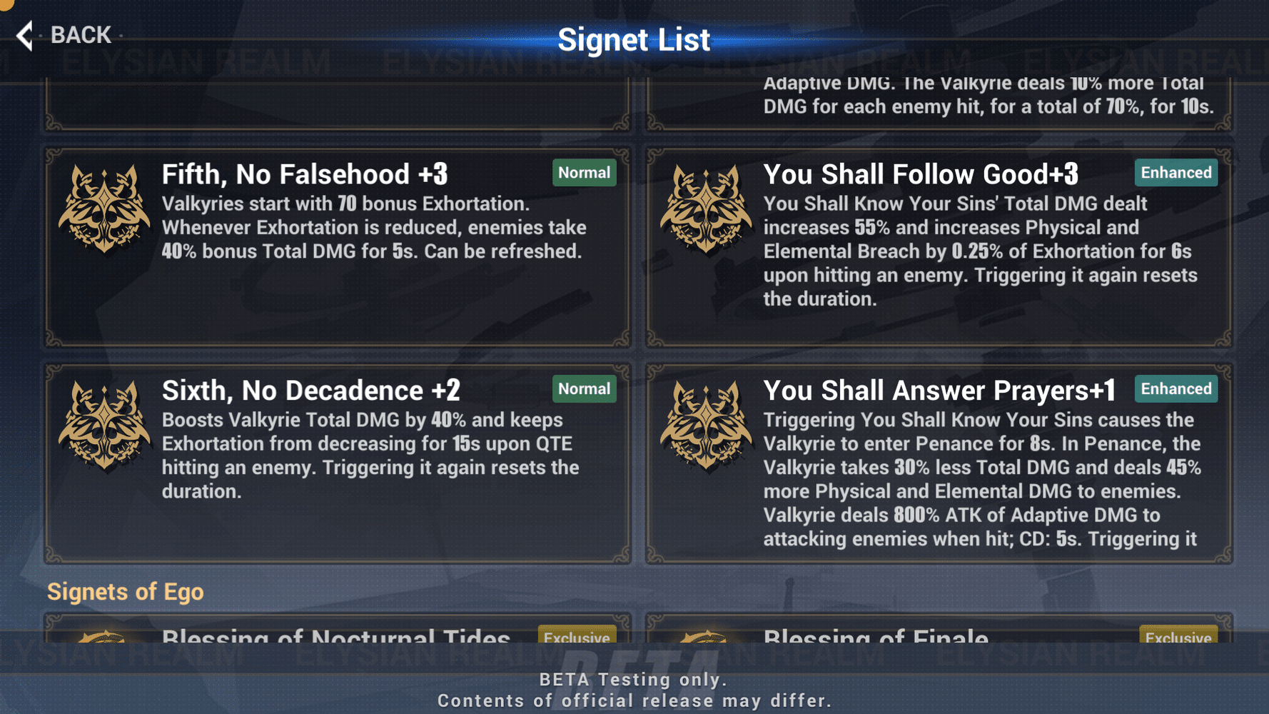 [Beta 6.3] Elysian Realm [Difficulty : Finality] Signet, Sigil, & Team ...
