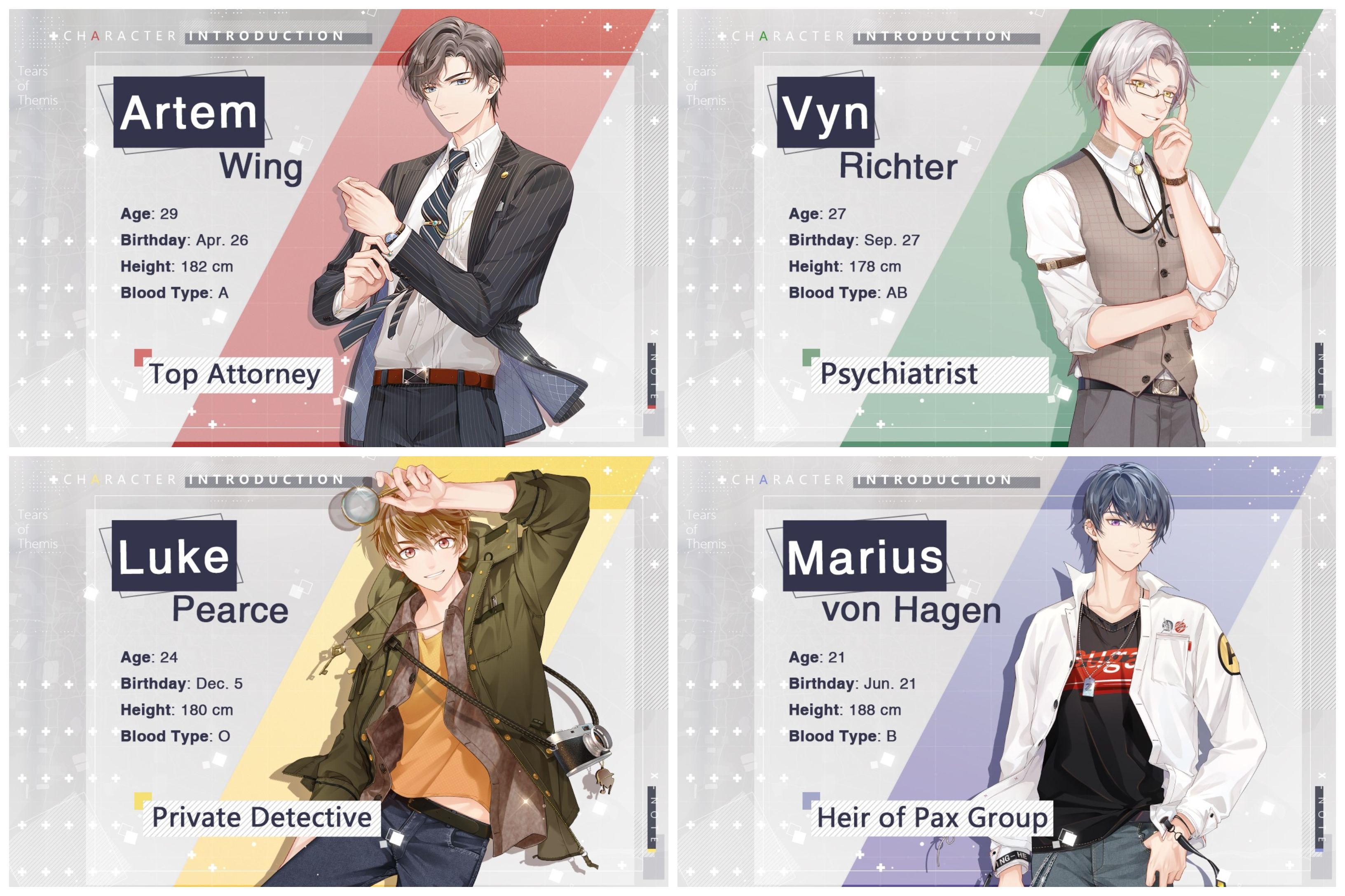 Their Details Tears of Themis | HoYoLAB