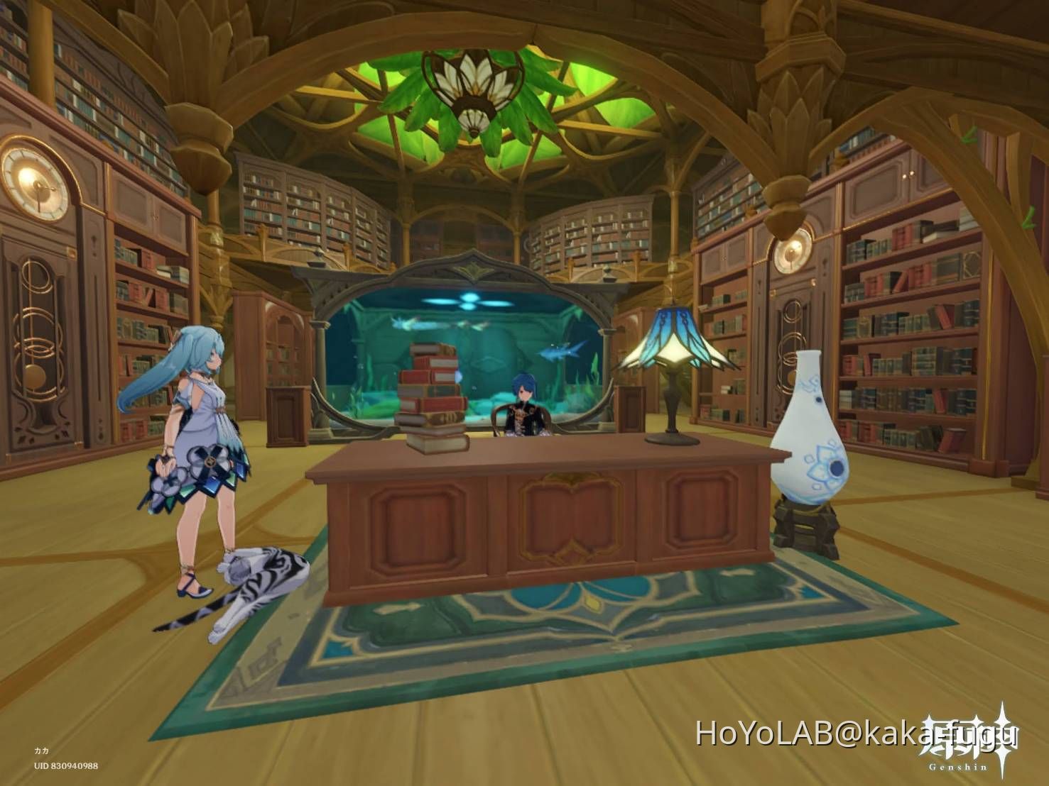 こんな図書館に住んでみたい…! Genshin Impact | HoYoLAB