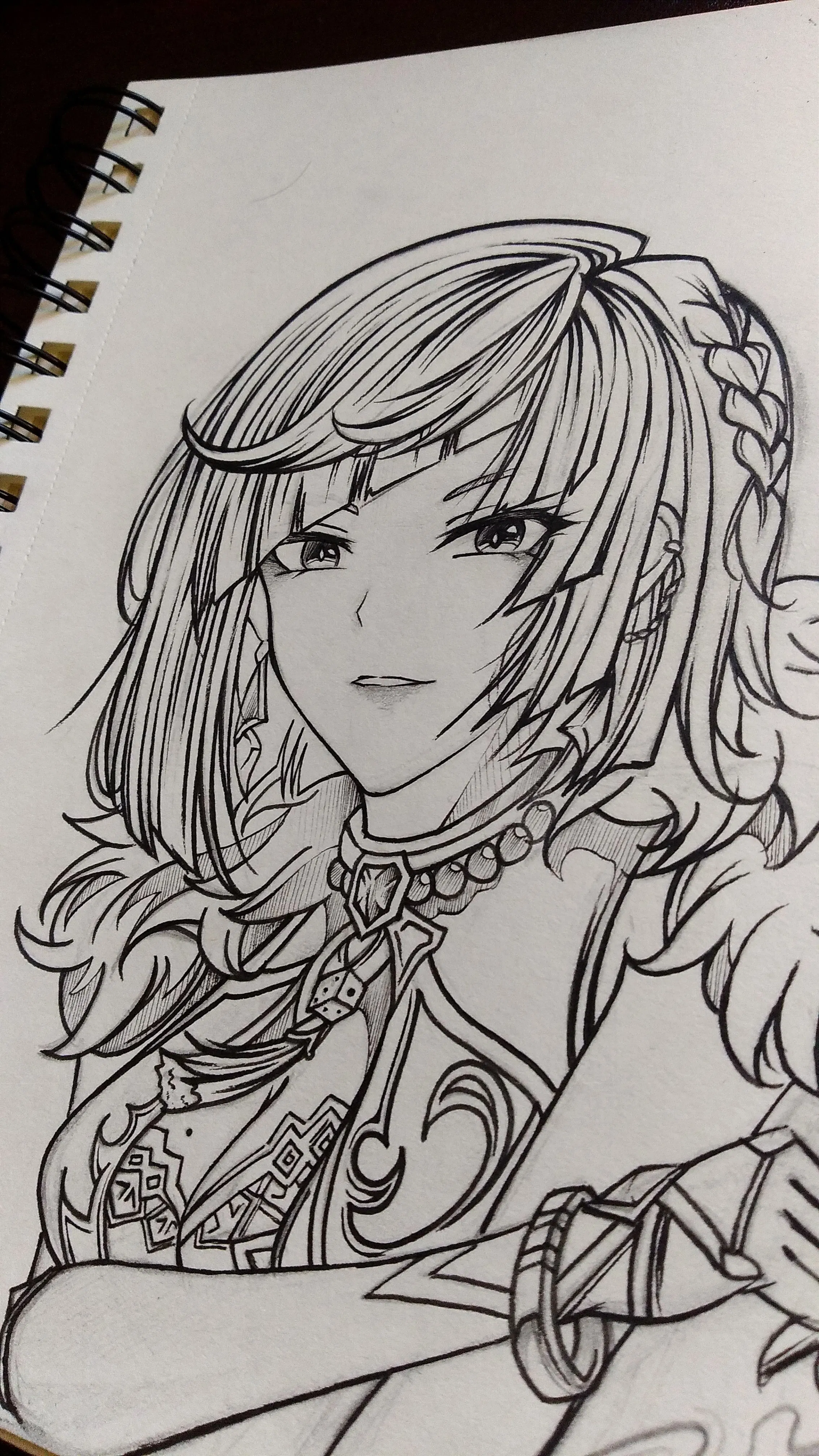 Yelan Drawing | Line art Genshin Impact | HoYoLAB